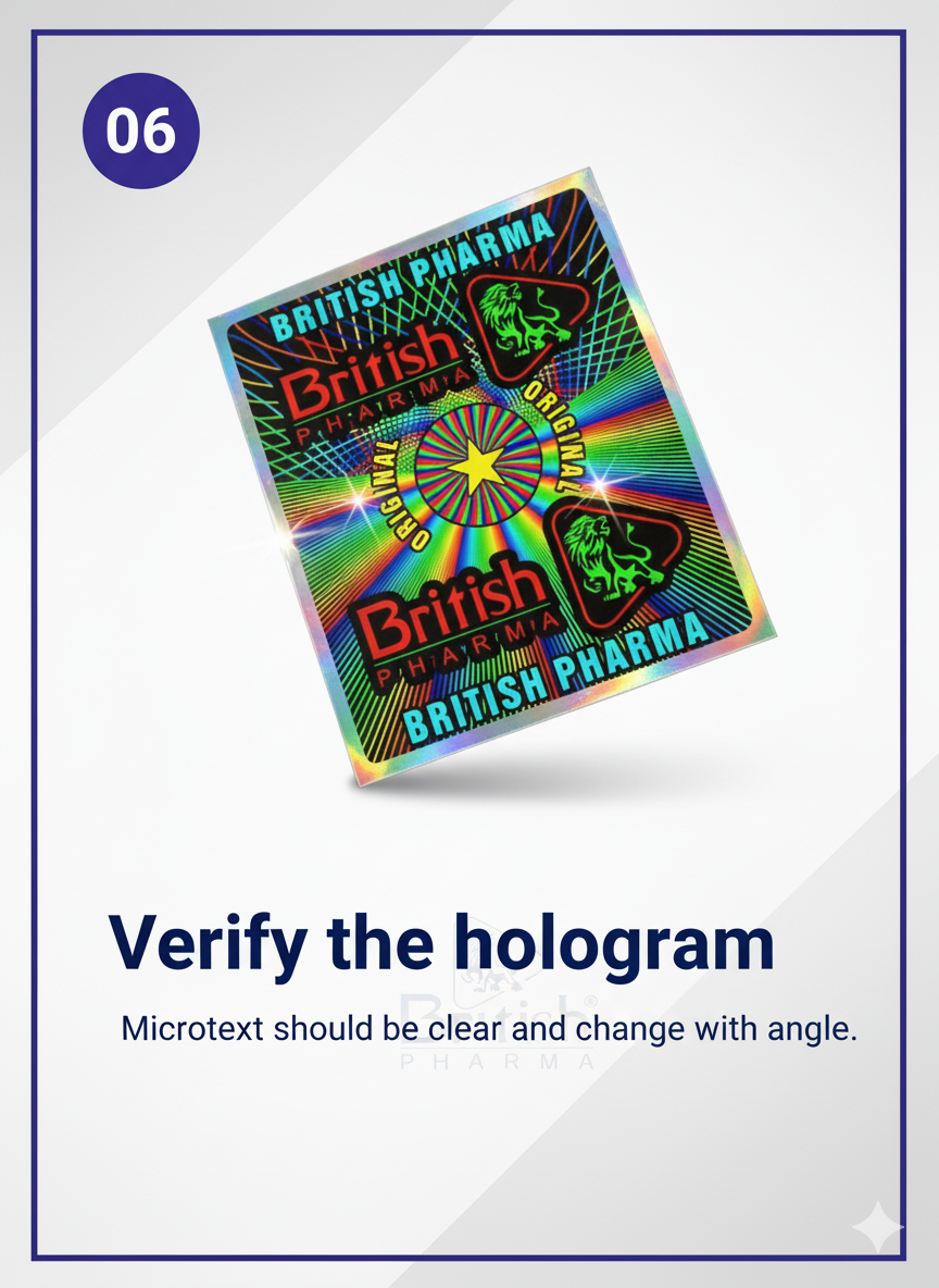 Authenticate — British Pharma
